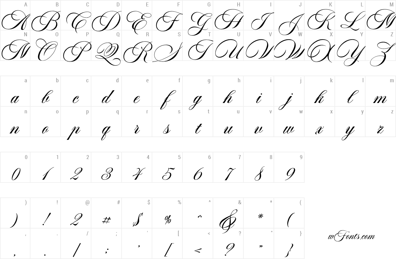 Aston Script Pro Font | wfonts.com - download free