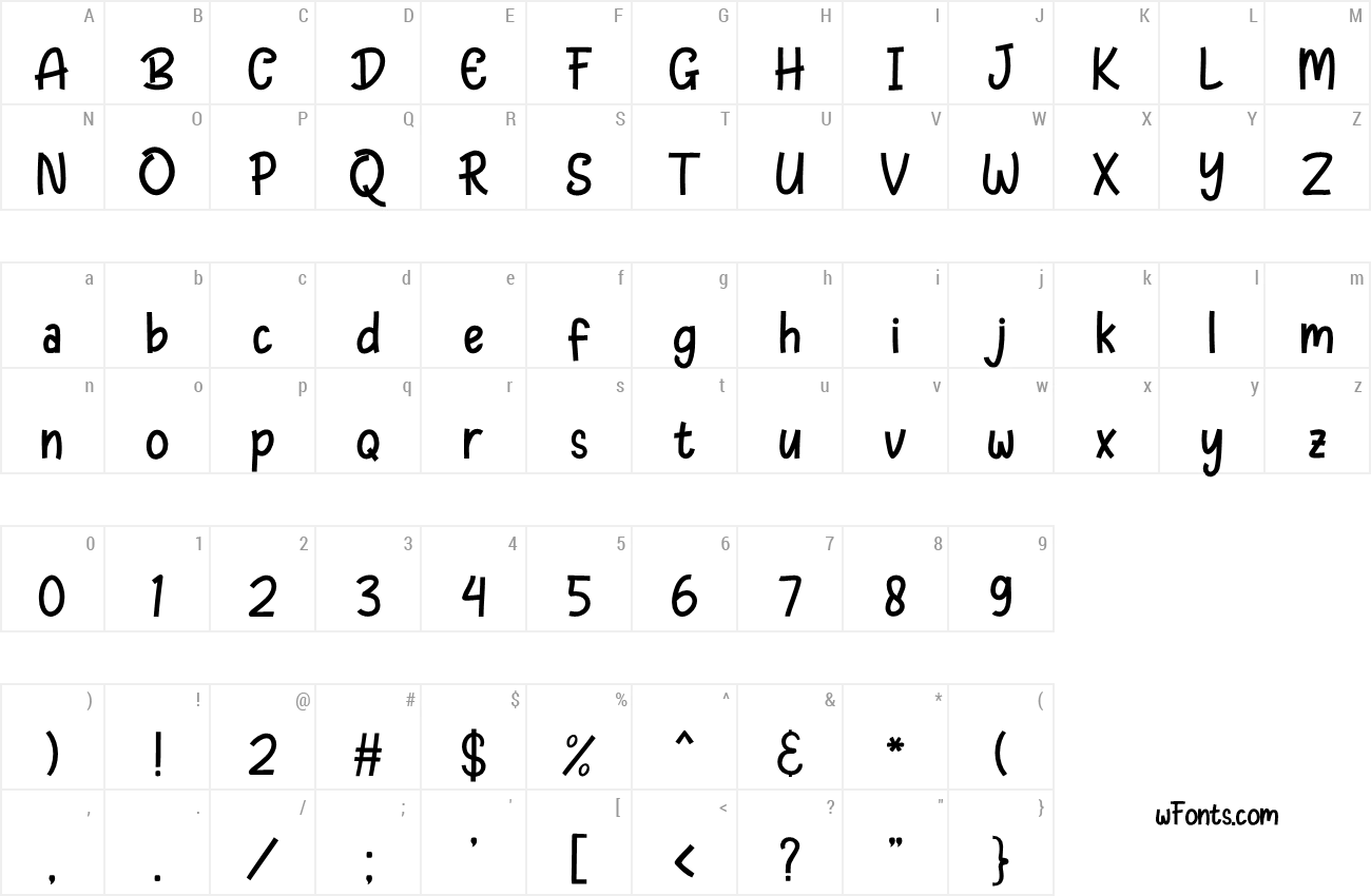 Frankie Healthy Font | wfonts.com - download free