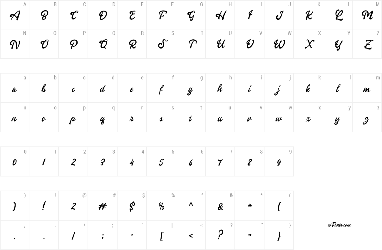 Gingerly Font | wfonts.com - download free