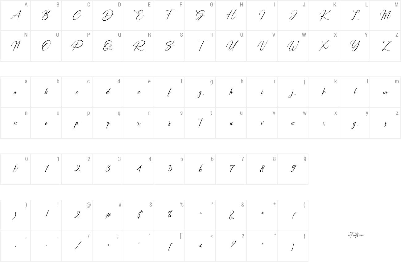 Carrie Gallerie Font | wfonts.com - download free