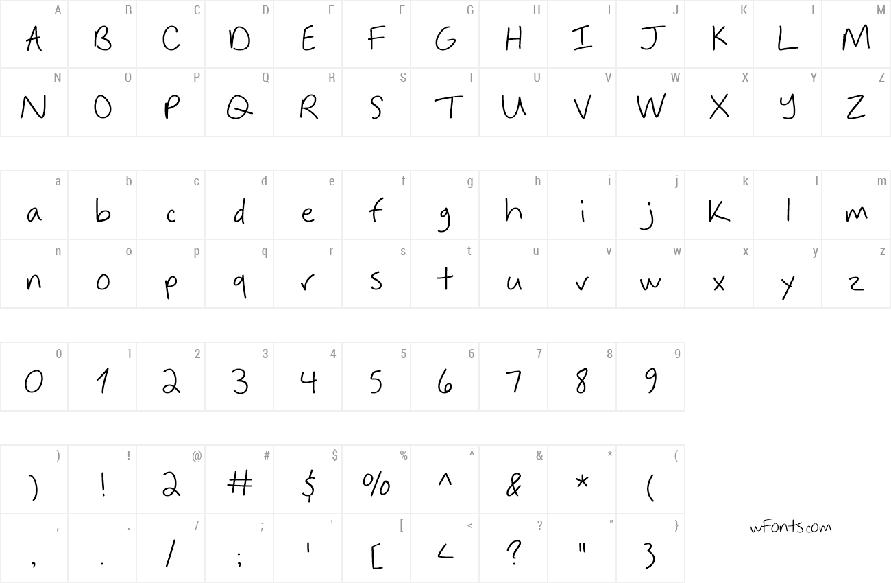 Bright Azure Font | wfonts.com - download free