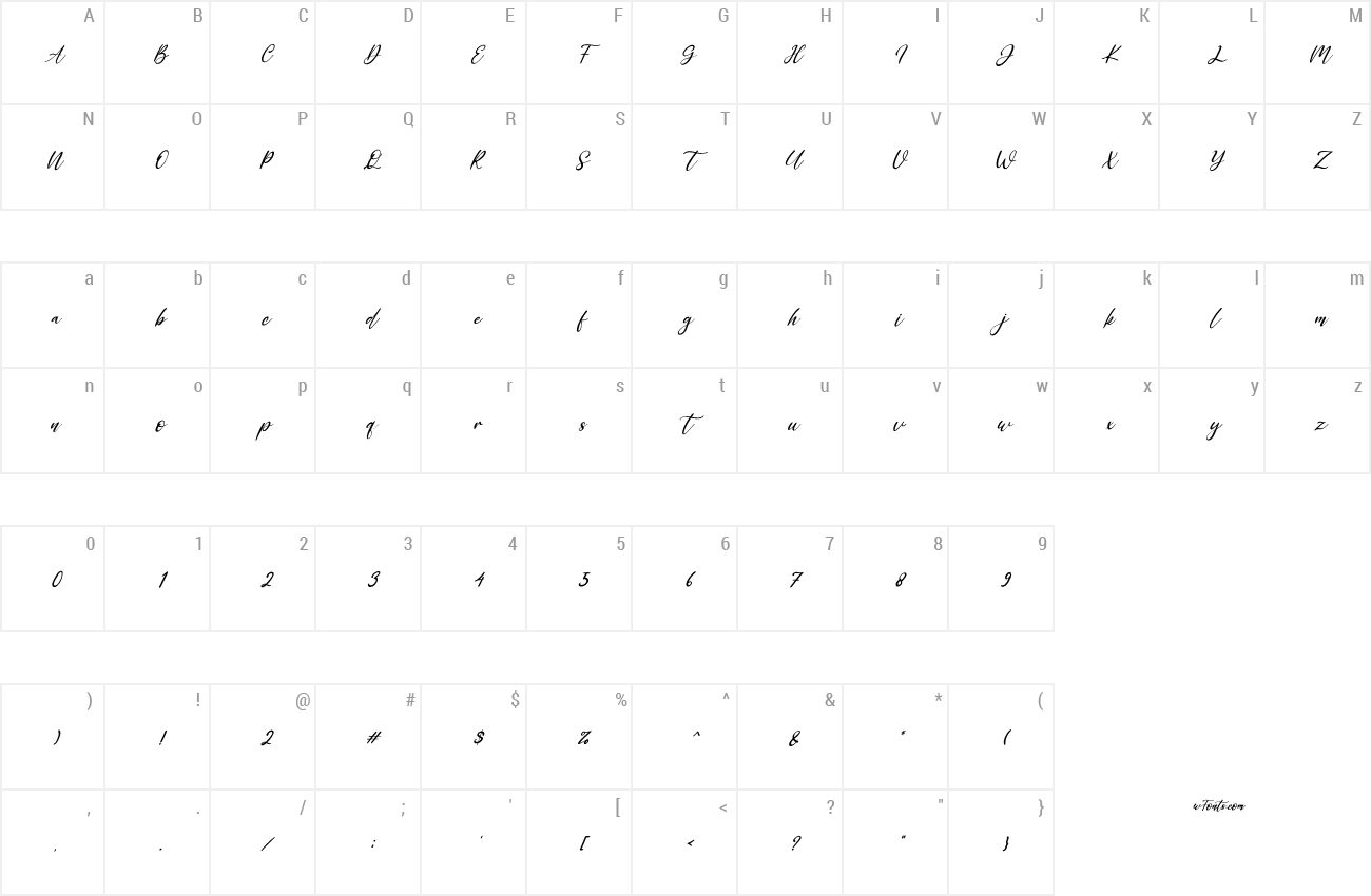 Addison Affson Font | wfonts.com - download free