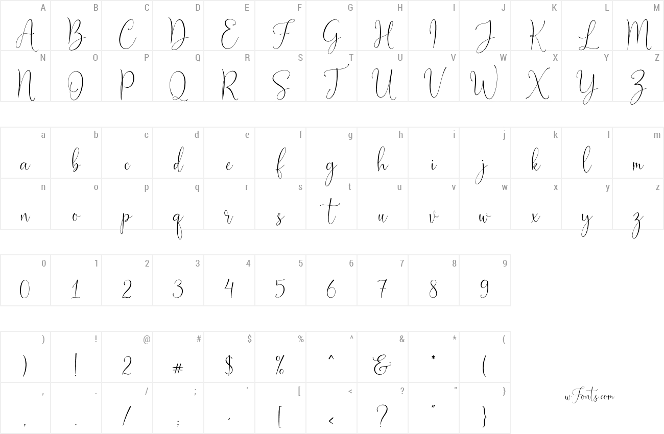 Joseph Olivia Font | wfonts.com - download free