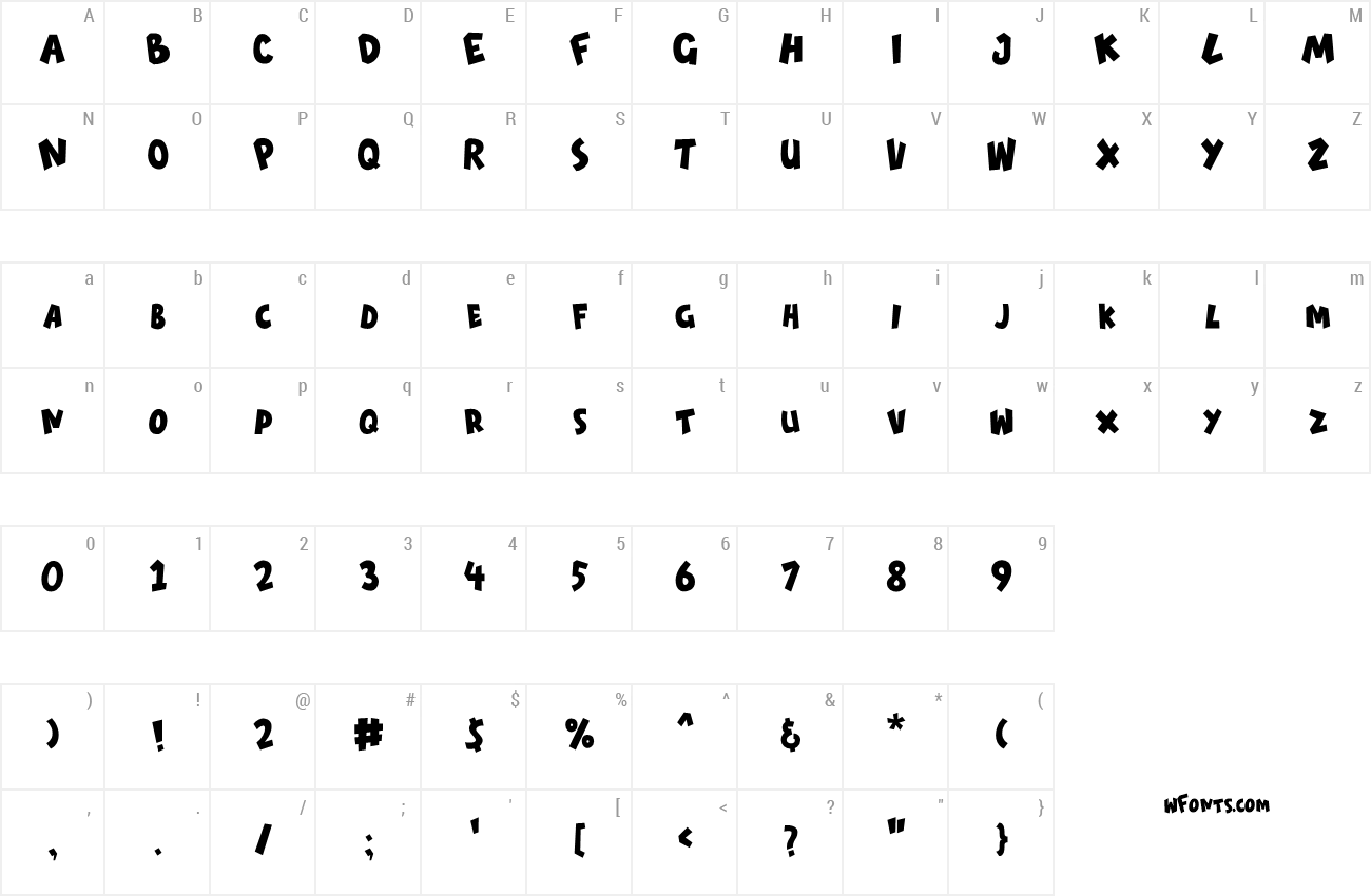 Daily Hours Font | wfonts.com - download free