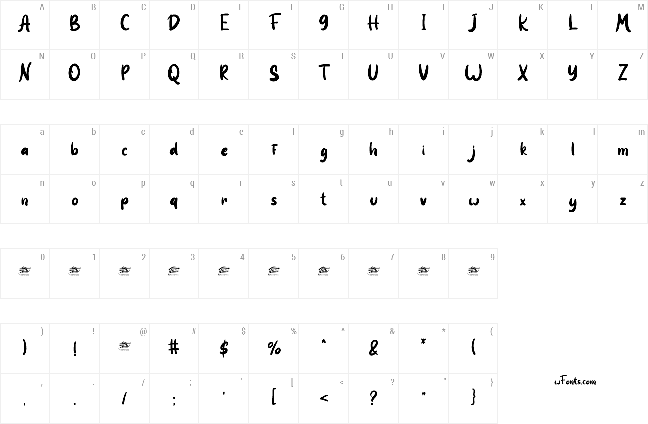 Little love Font | wfonts.com - download free