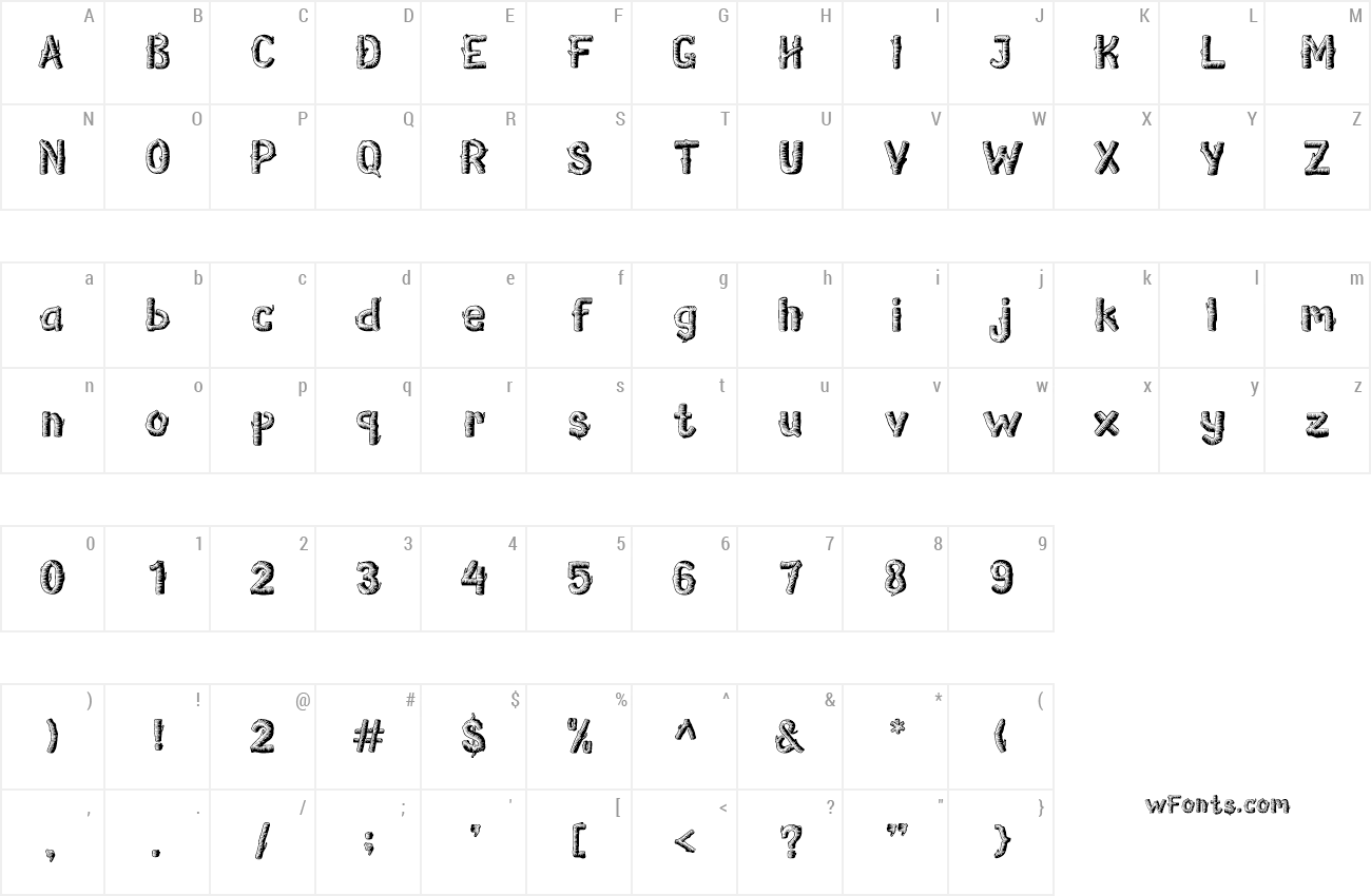 Wooden Log Font | wfonts.com - download free