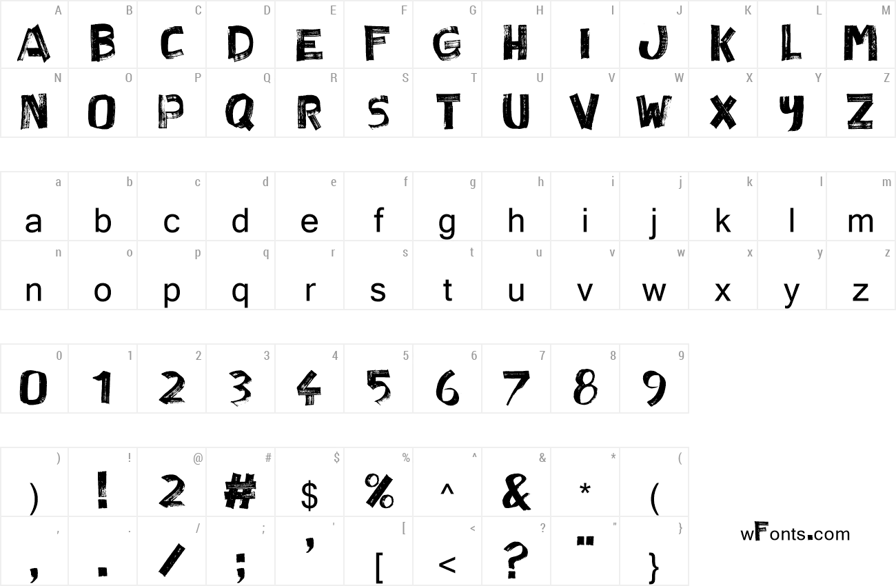 Decaying Felt Pen Font | wfonts.com - download free