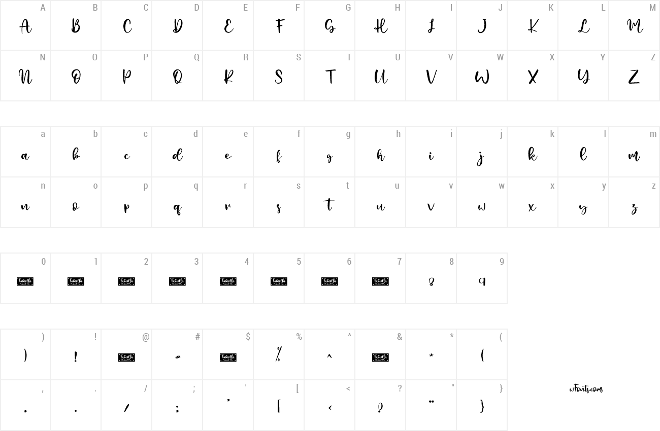Fabiolla Font | wfonts.com - download free