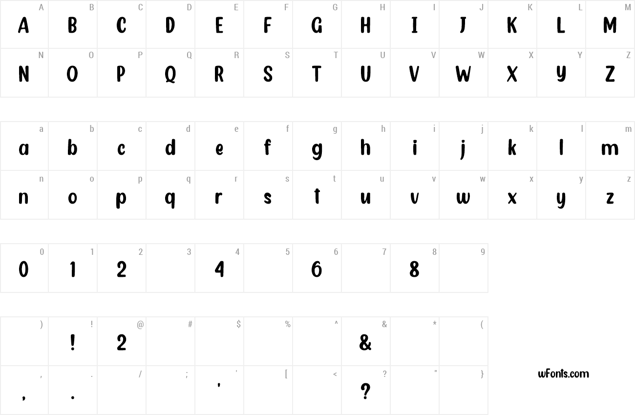 Happy Lucky Font | wfonts.com - download free