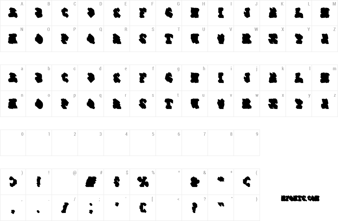 Mwd Graff Font | wfonts.com - download free