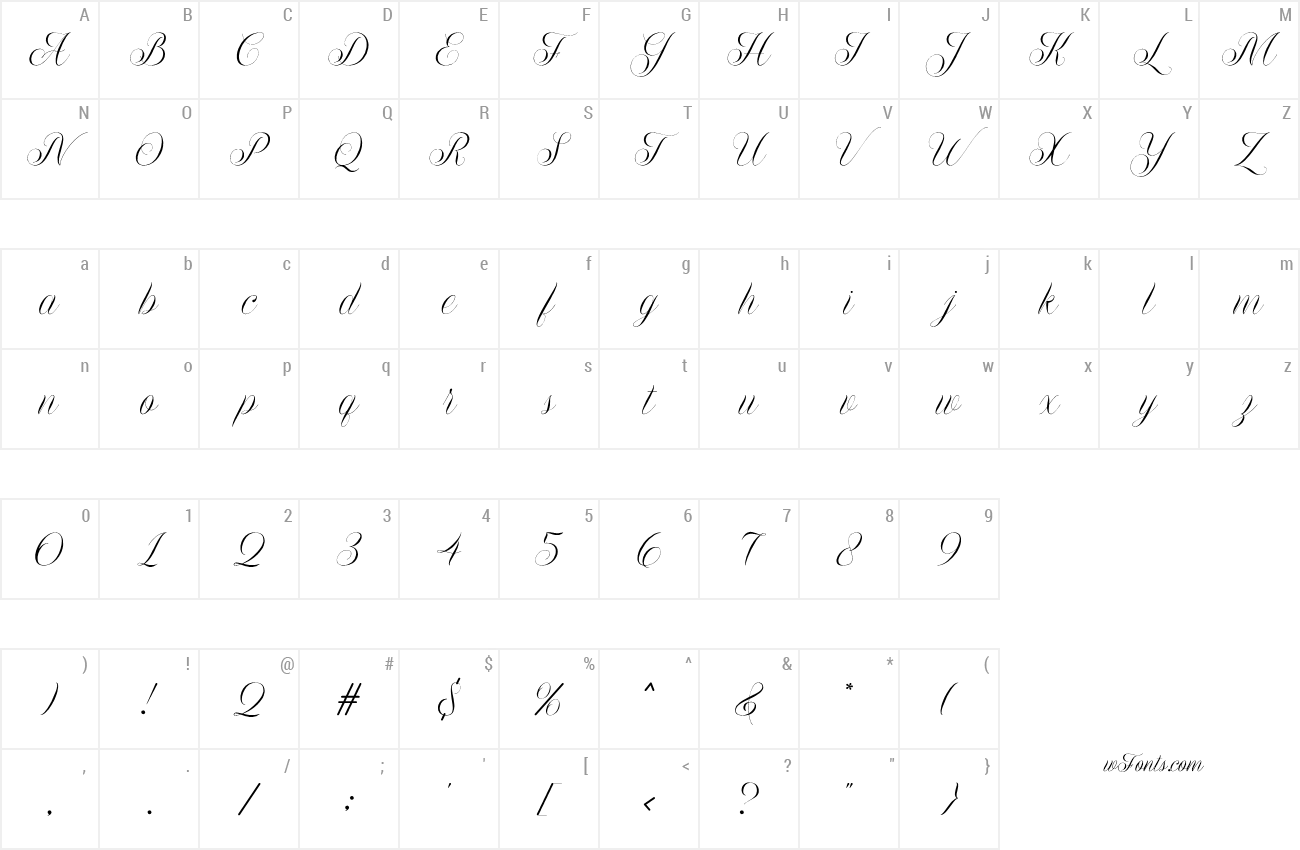 The Flourish Font | wfonts.com - download free