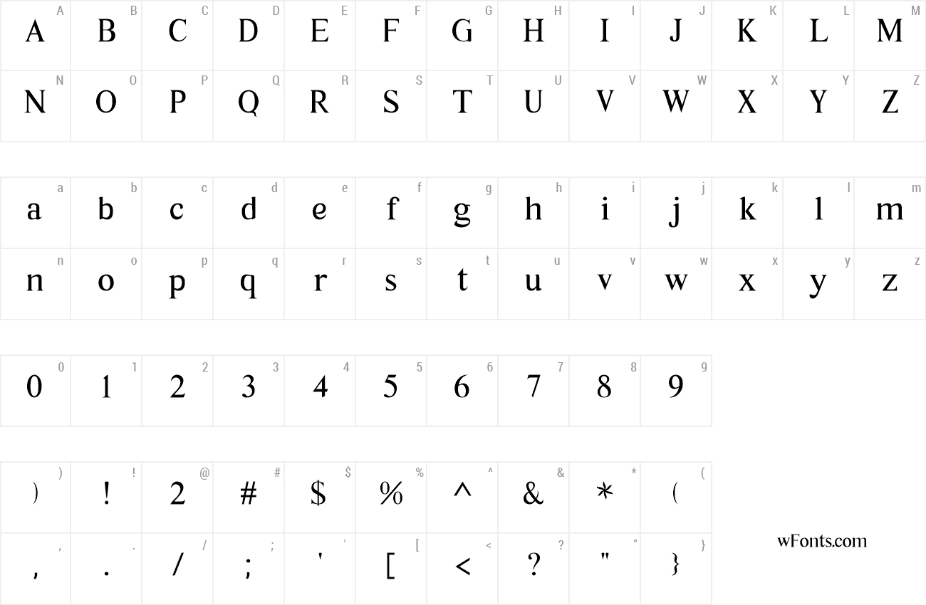 Times New Normal Font | wfonts.com - download free