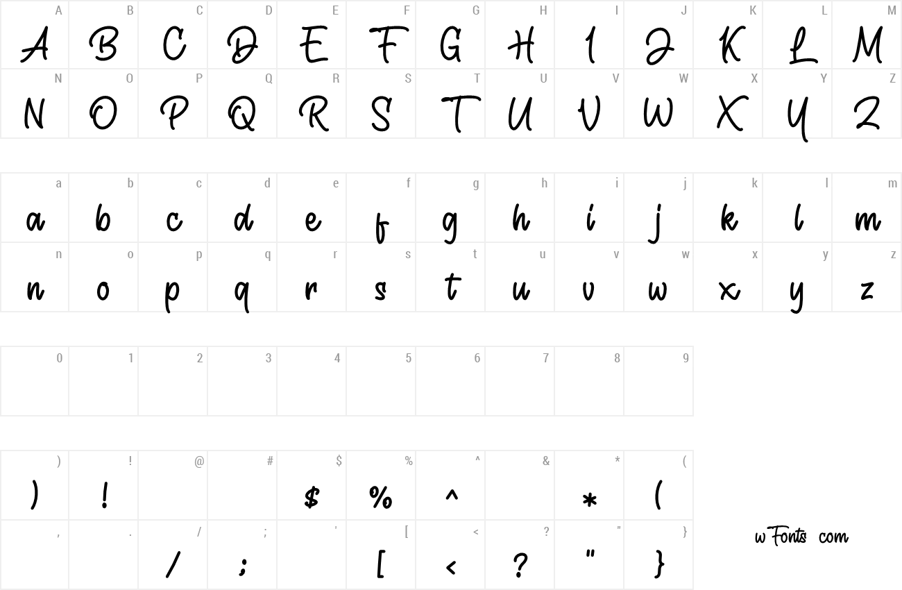 Daytime Gift Font | wfonts.com - download free