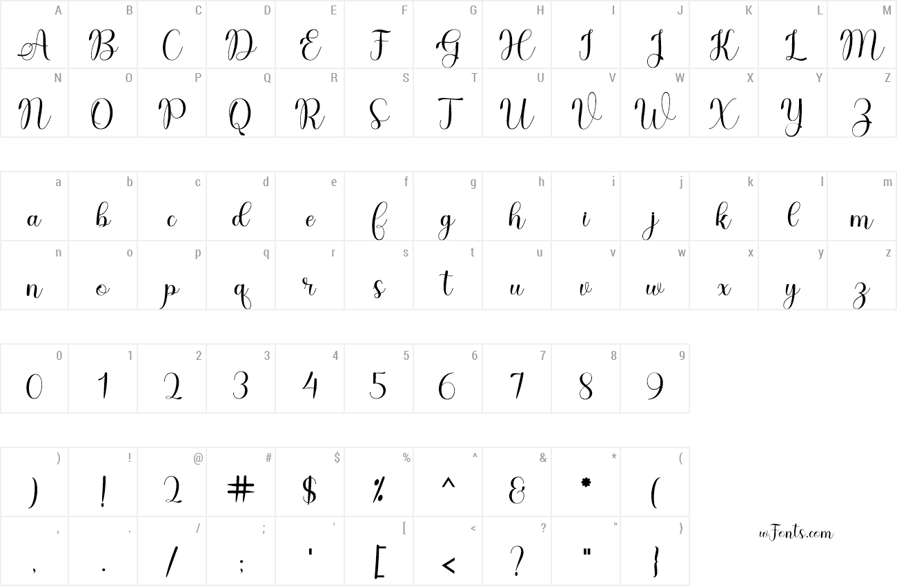 Dona Doni Script Font | wfonts.com - download free