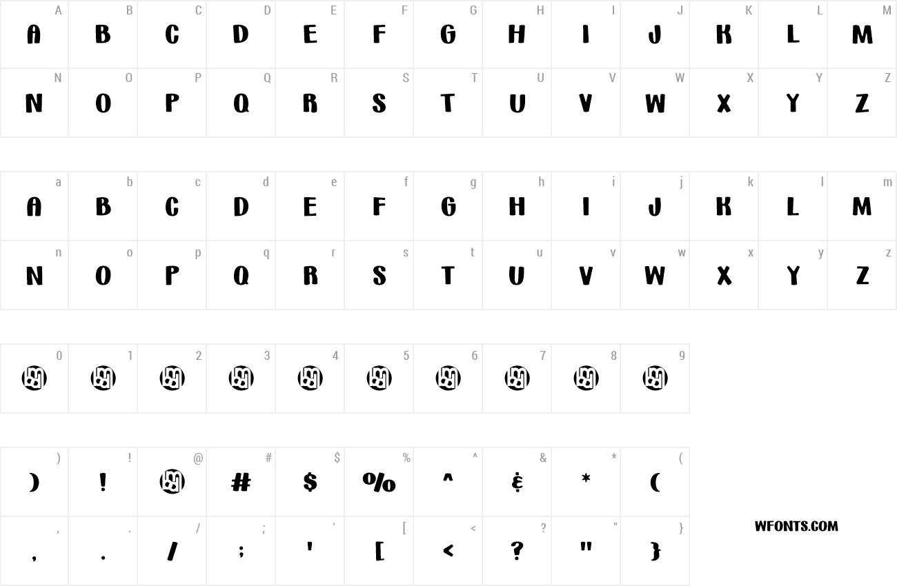 Huggable Hedgehogs Font | wfonts.com - download free