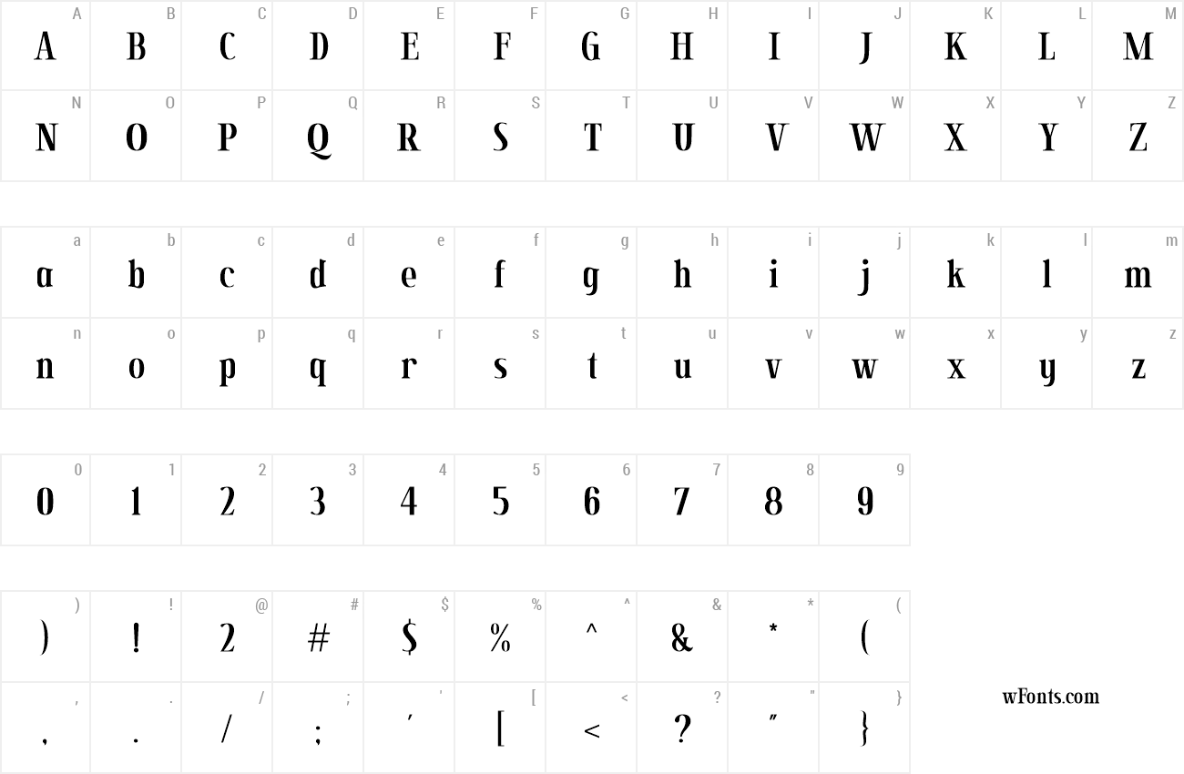 Secret Mansion Font | wfonts.com - download free