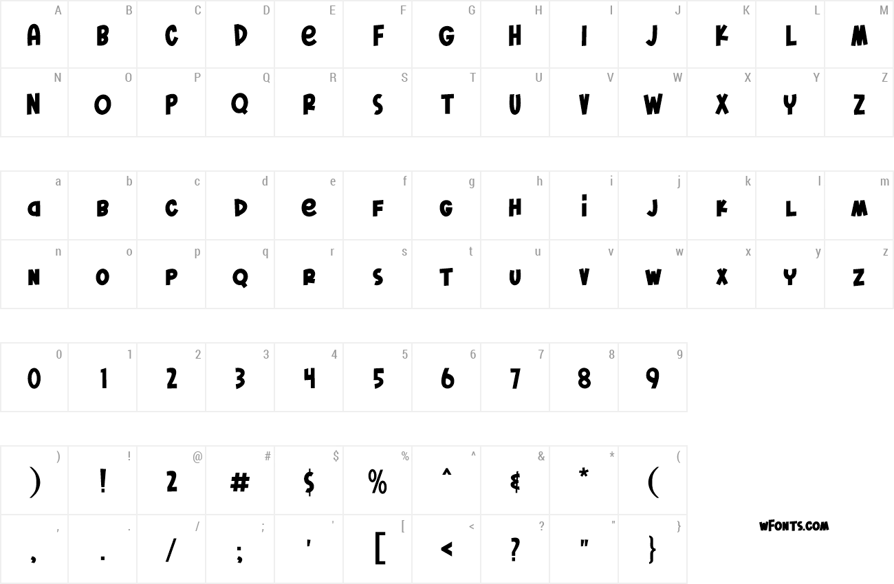 Fresh Pickle Font | wfonts.com - download free