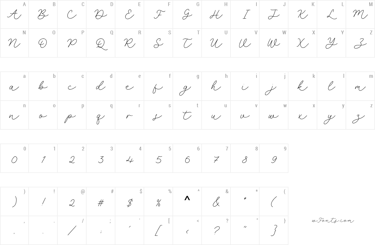 Selyna Avelyn Font | wfonts.com - download free