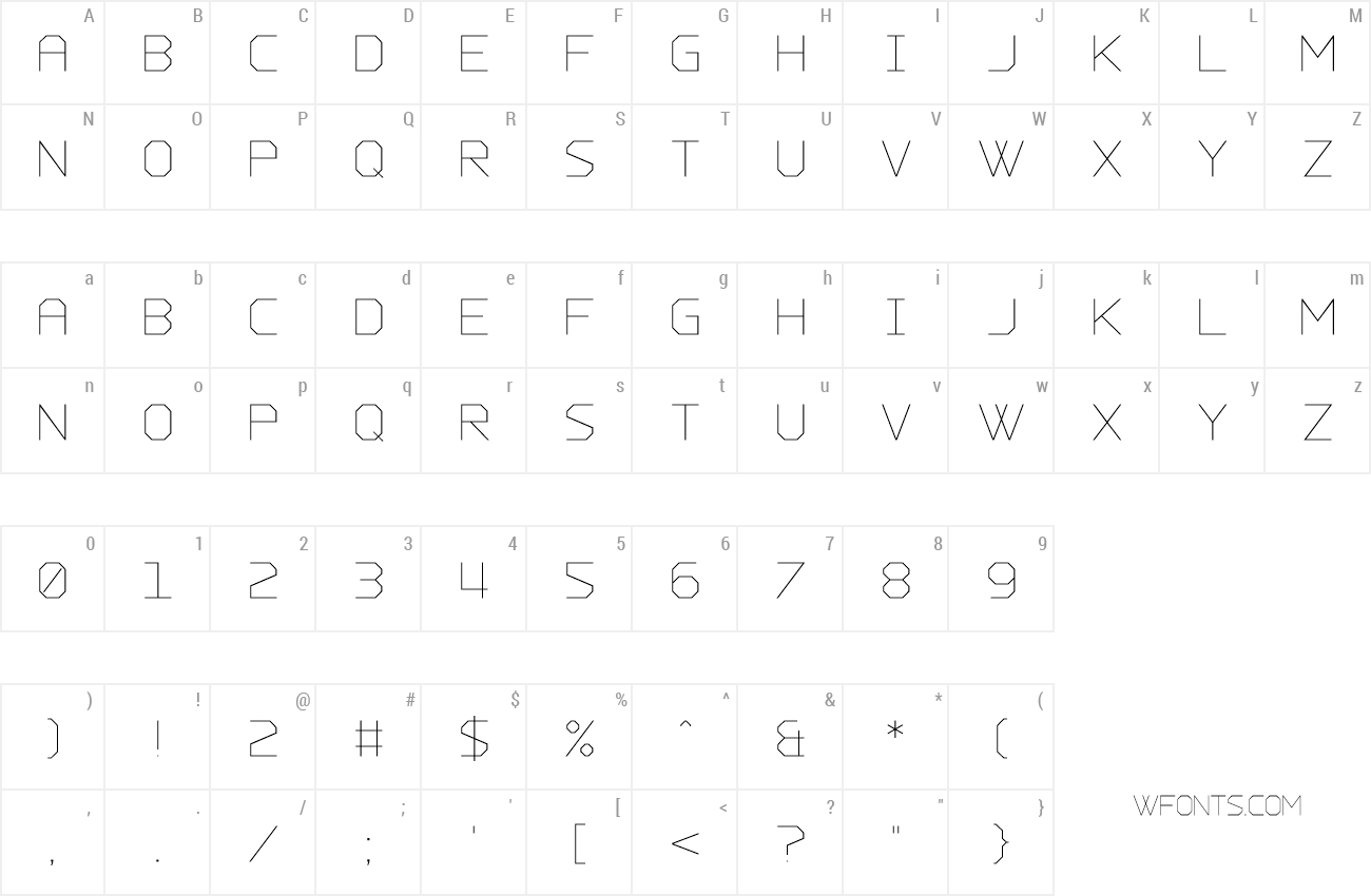 Charge Vector Font | wfonts.com - download free