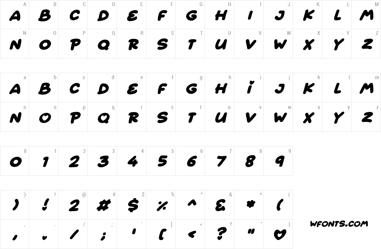 Quick Love Font | wfonts.com - download free