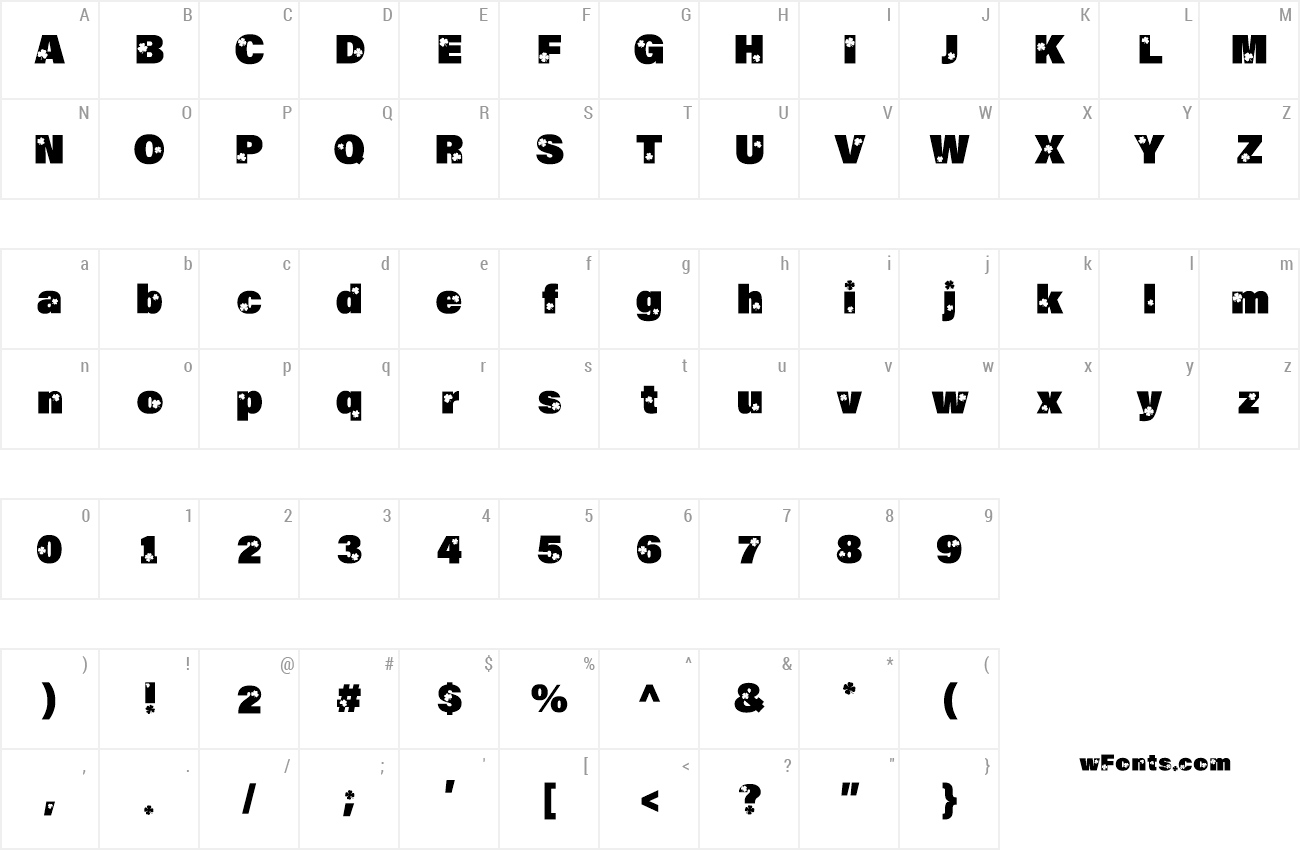 212 Saint Paddy Font | wfonts.com - download free