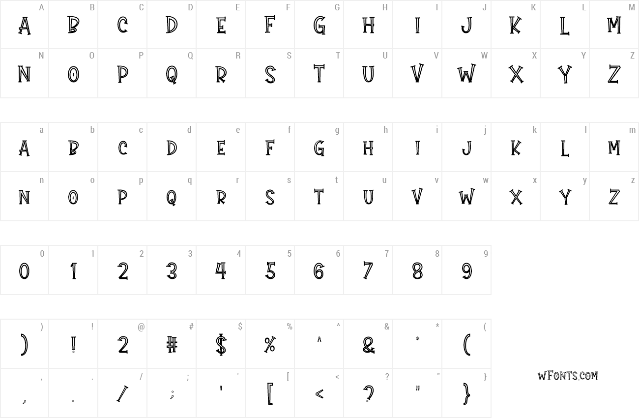 Gift Of Love Font | wfonts.com - download free