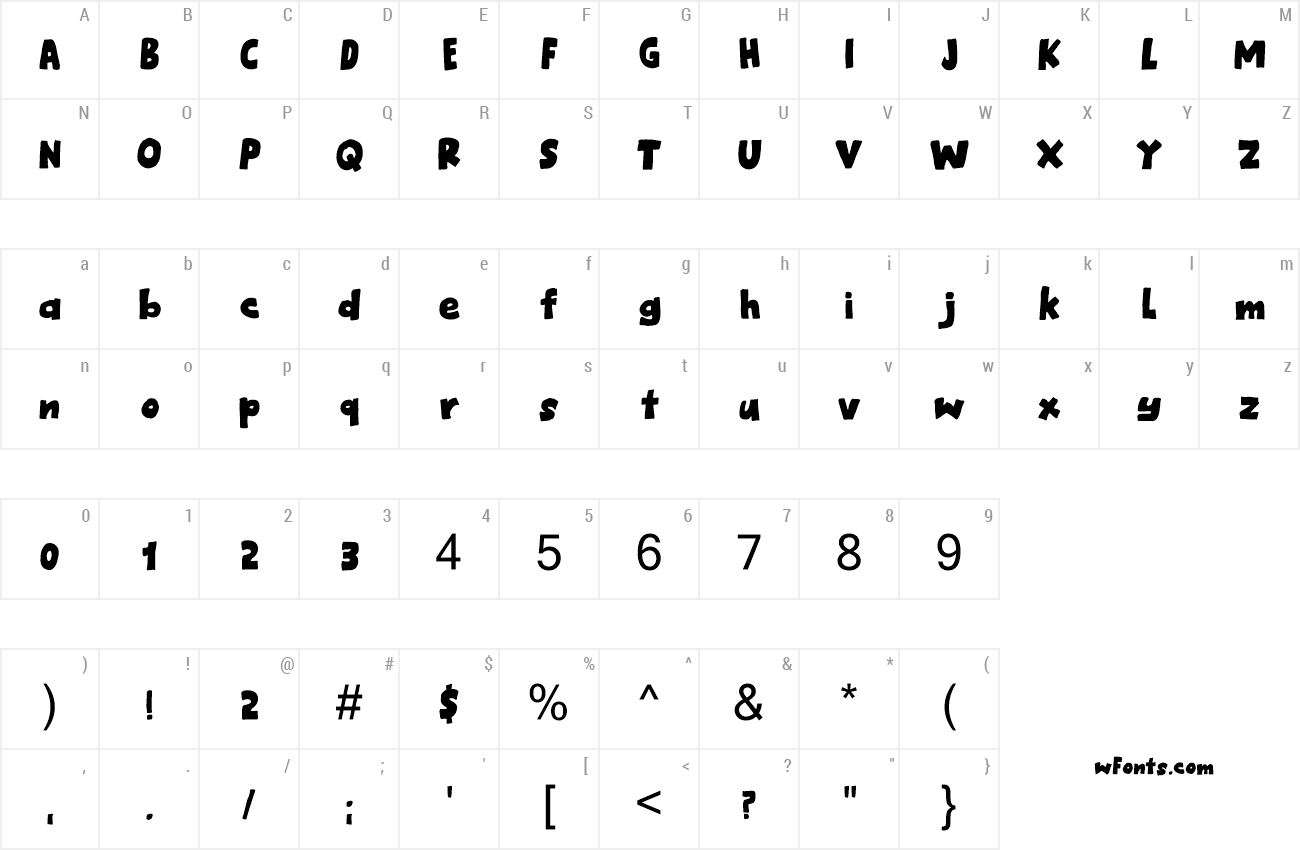 Cosmic Turtle Font | wfonts.com - download free