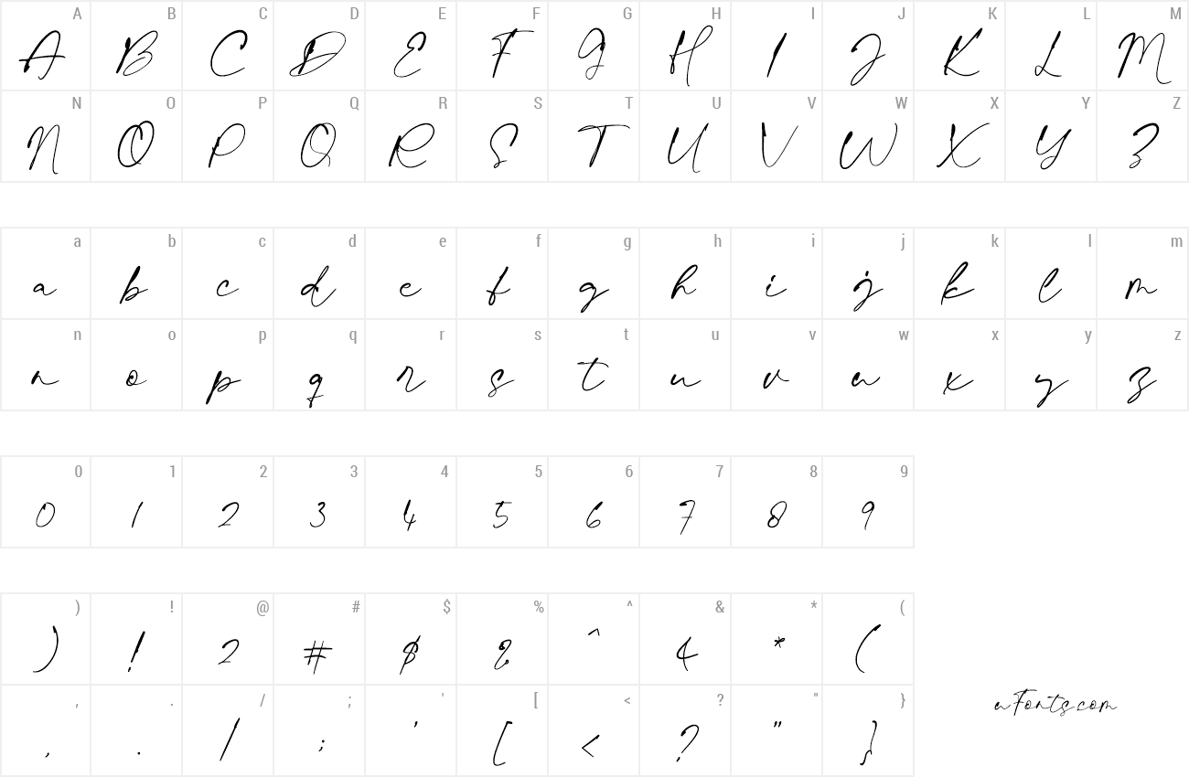 One Thousand Font | wfonts.com - download free