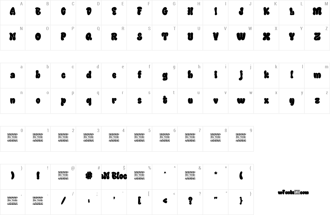 Urban Blocker Font | wfonts.com - download free