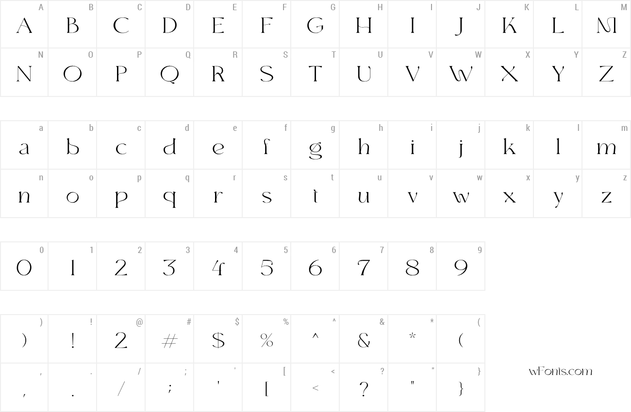 Aretha Bridge Font | wfonts.com - download free