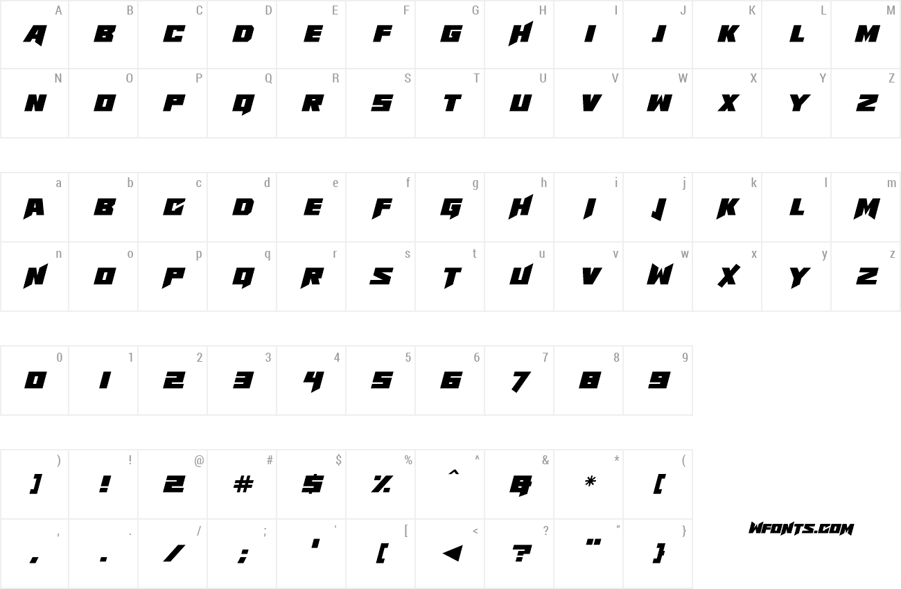 Abyssal Horrors Font | wfonts.com - download free