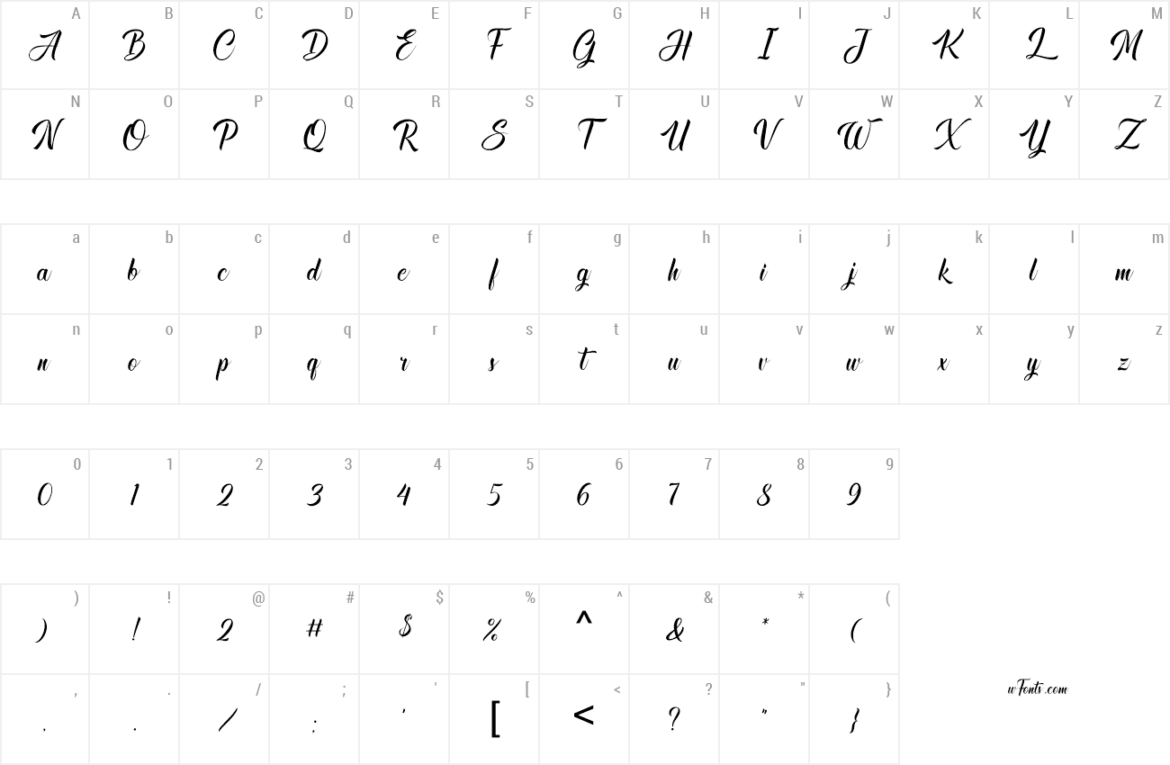 White Chick Font | wfonts.com - download free