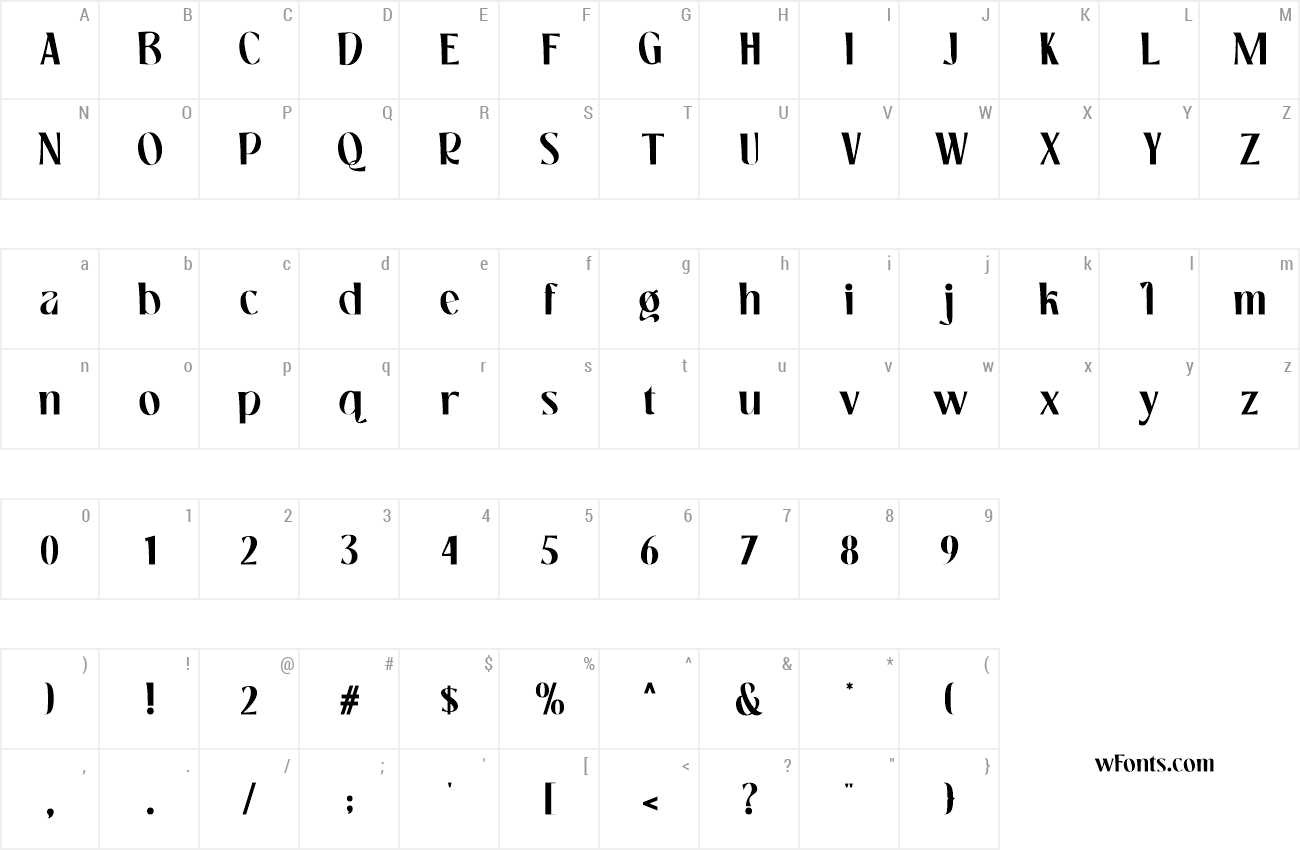 Marga Font | wfonts.com - download free