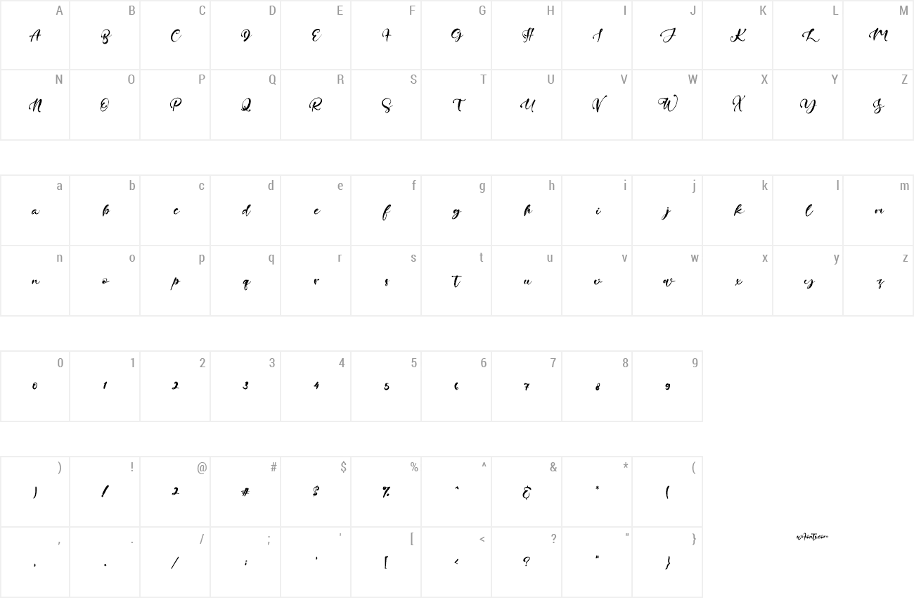 Juniper Tree Font | wfonts.com - download free