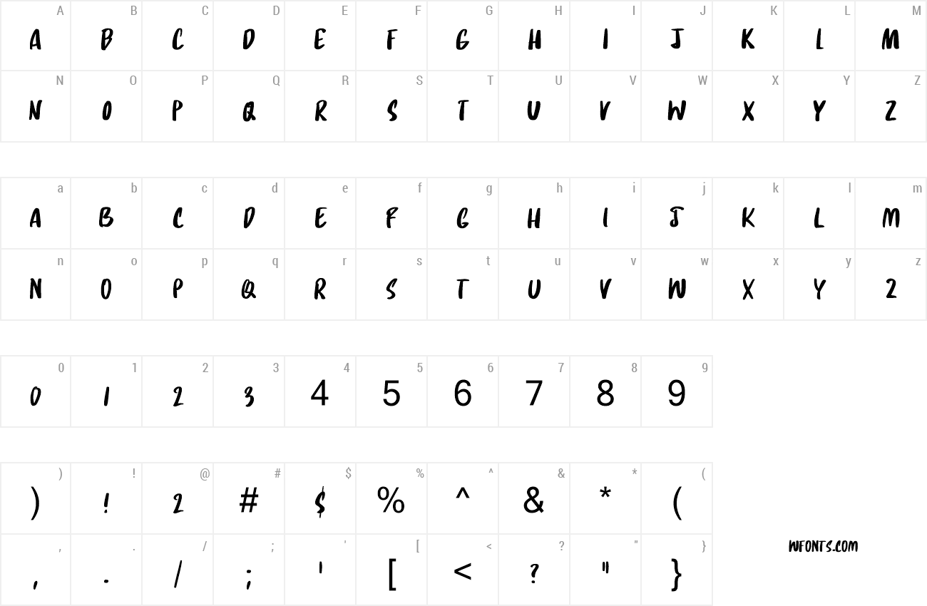 Daft Script Font | wfonts.com - download free