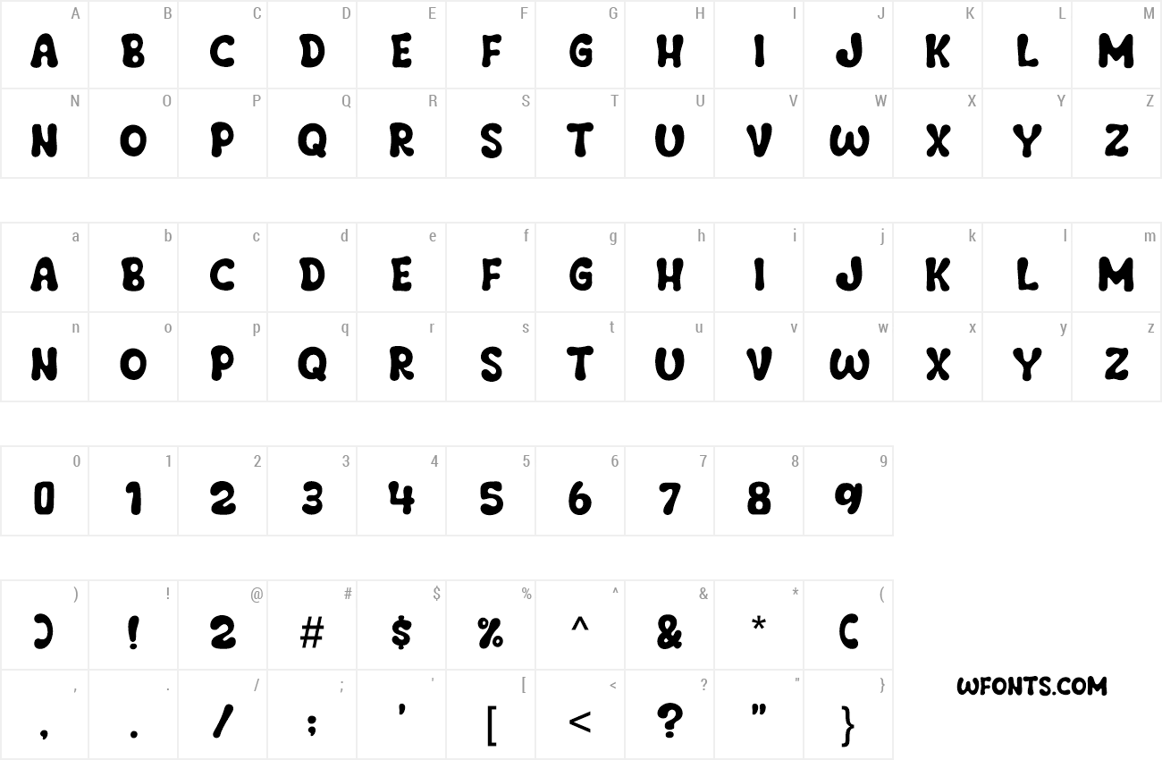 Taco Crispy Font | wfonts.com - download free