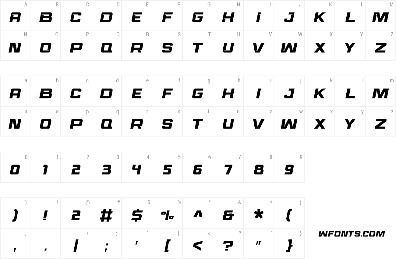 Race Sport Font | wfonts.com - download free