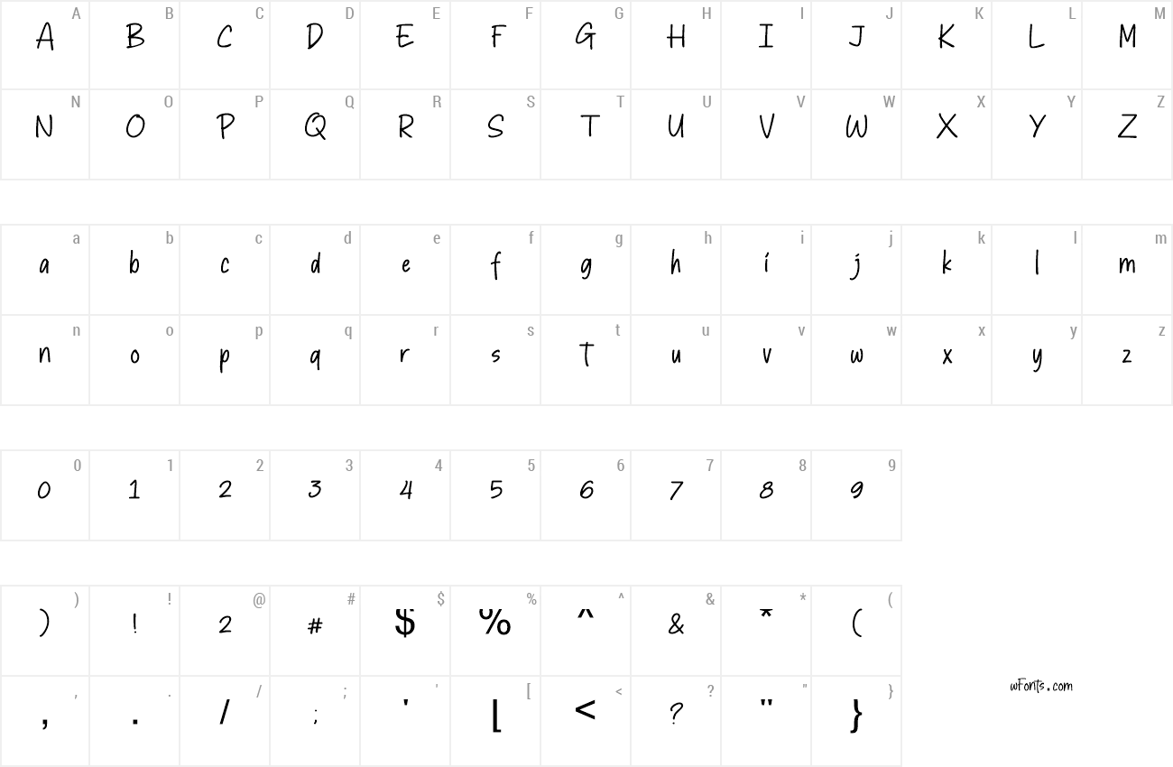 Sticky Marker Font | wfonts.com - download free