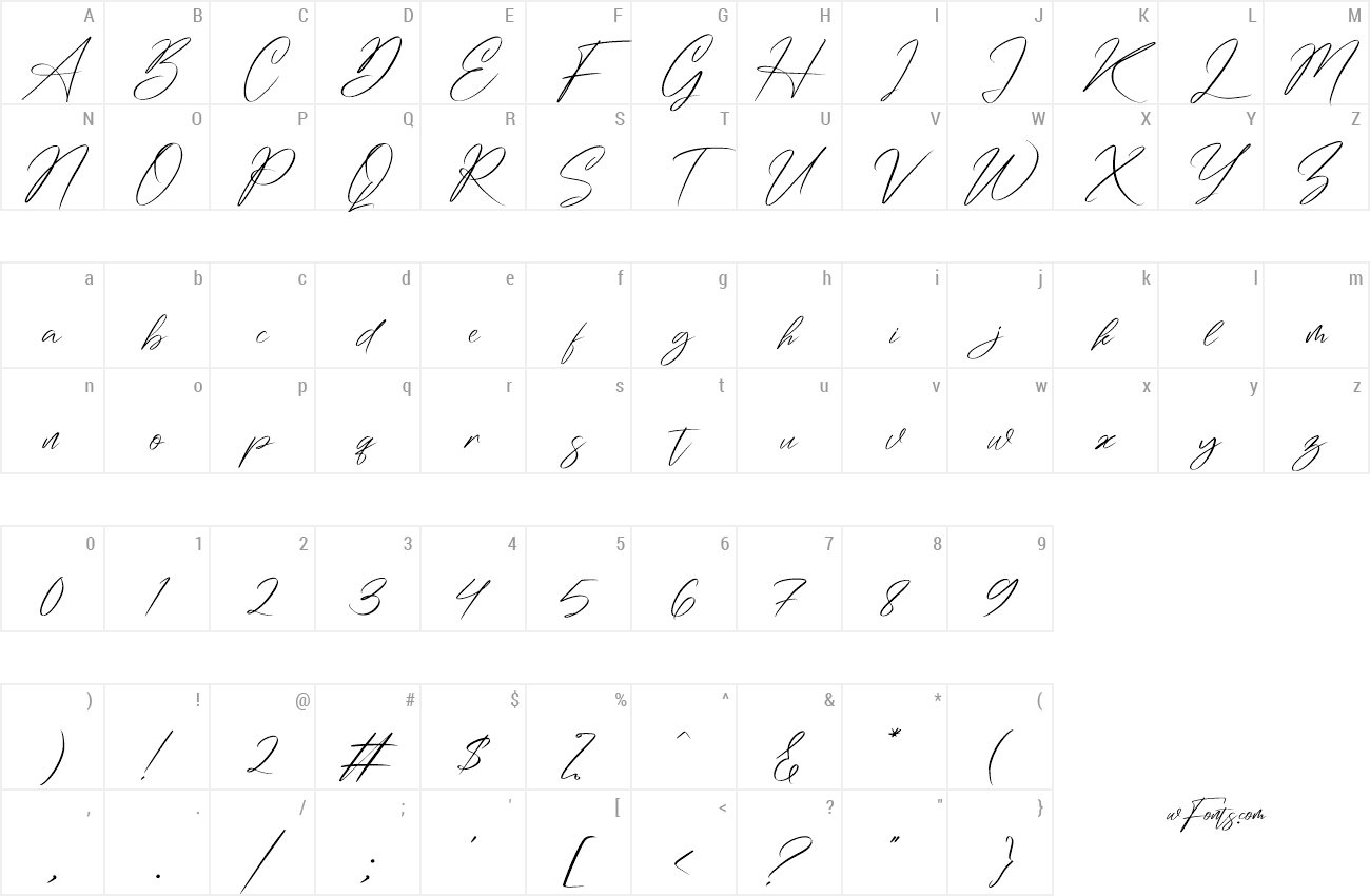 Washington Signature Font | wfonts.com - download free