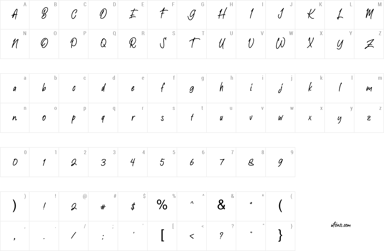 Aesthetic Notes Font | wfonts.com - download free