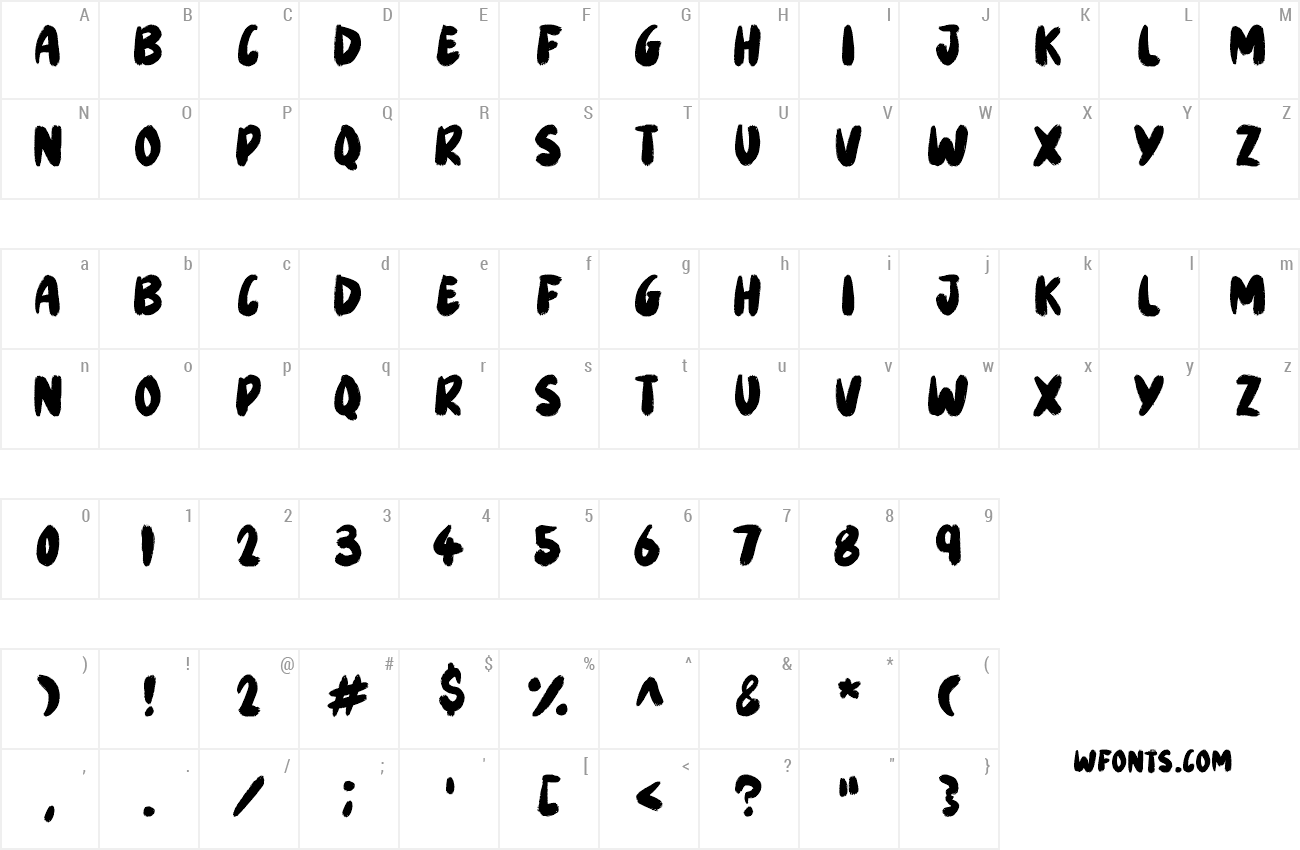 Brisk Brush Font | wfonts.com - download free