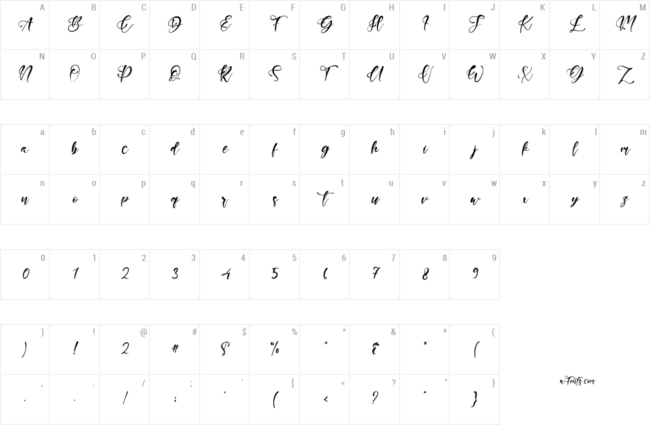 George Antigua Font | wfonts.com - download free