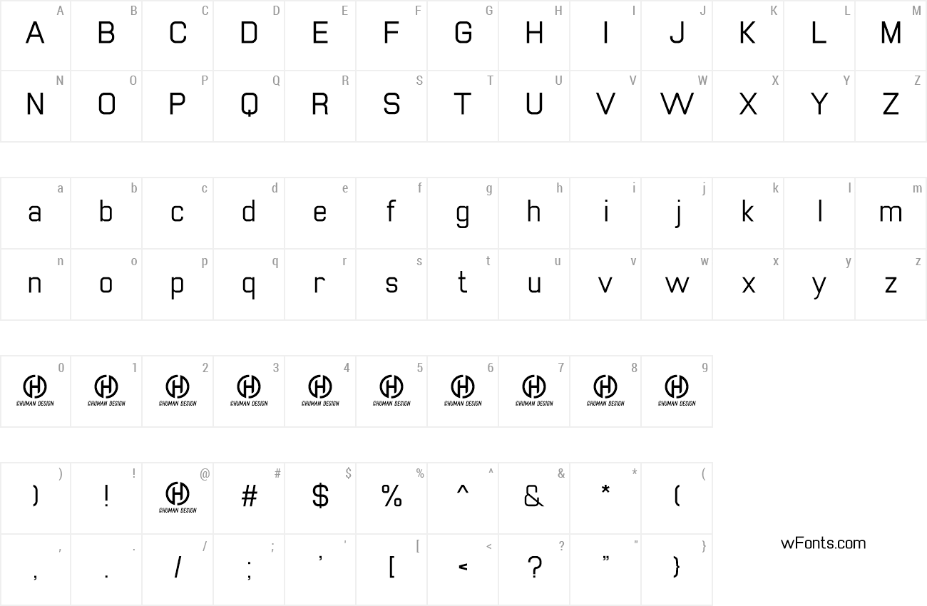 Paradigma Font | wfonts.com - download free