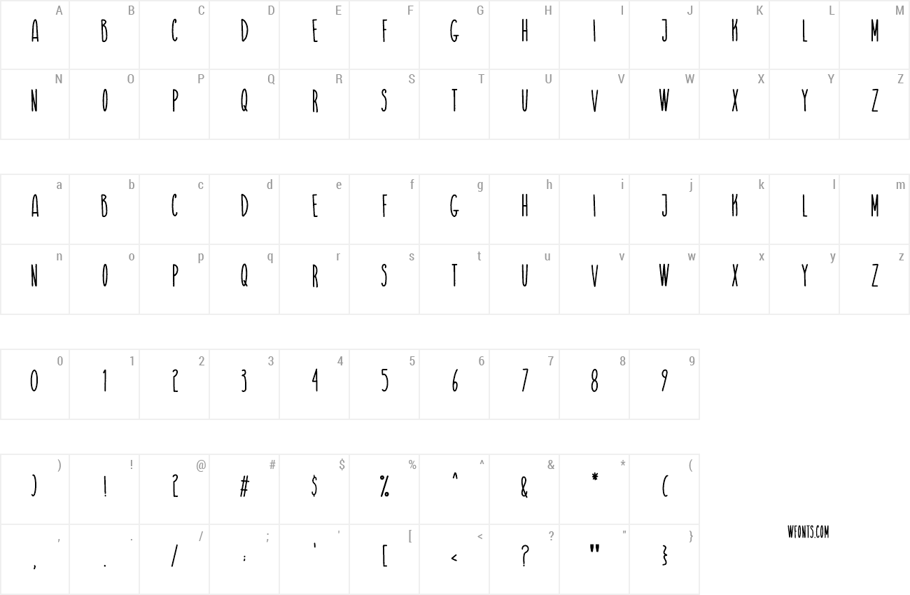 The Winter Soldier Font | wfonts.com - download free