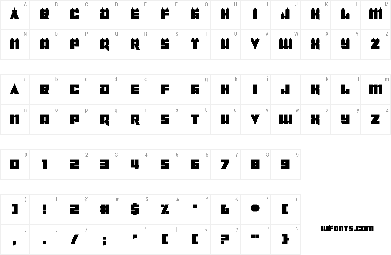 Zdyk Taurus Font | wfonts.com - download free