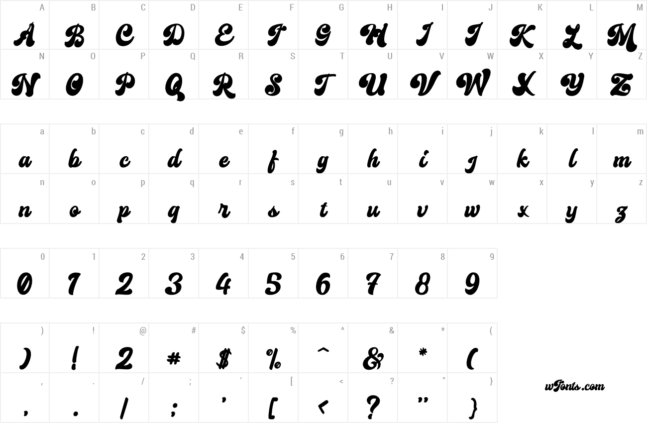 Creamer Font | wfonts.com - download free