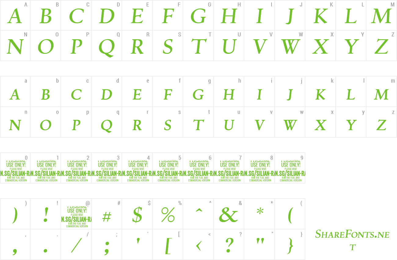 Silian Rail Font | wfonts.com - download free Silian Rail Font | wfonts.com - download free