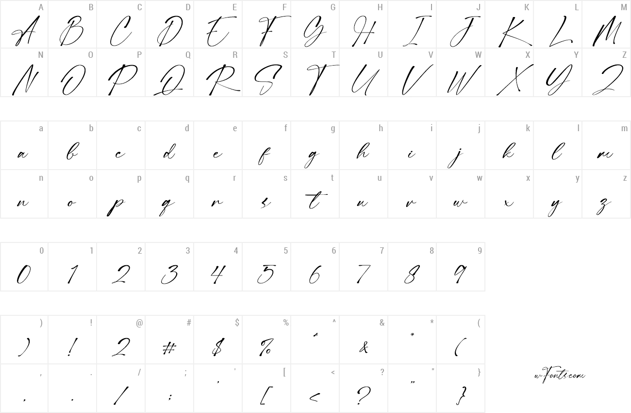 Destiny Signature Font | wfonts.com - download free