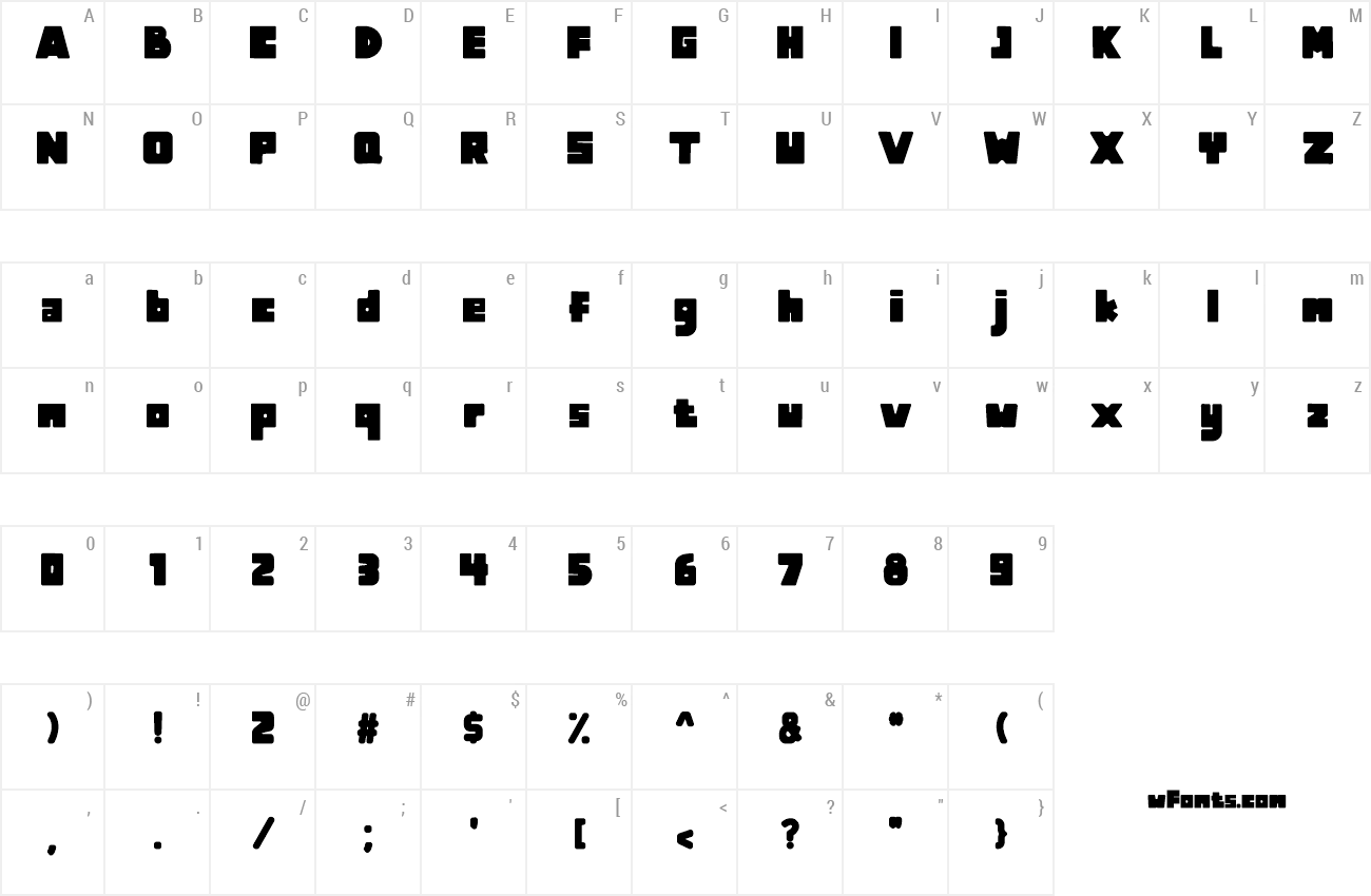 Mas Bro Font | wfonts.com - download free