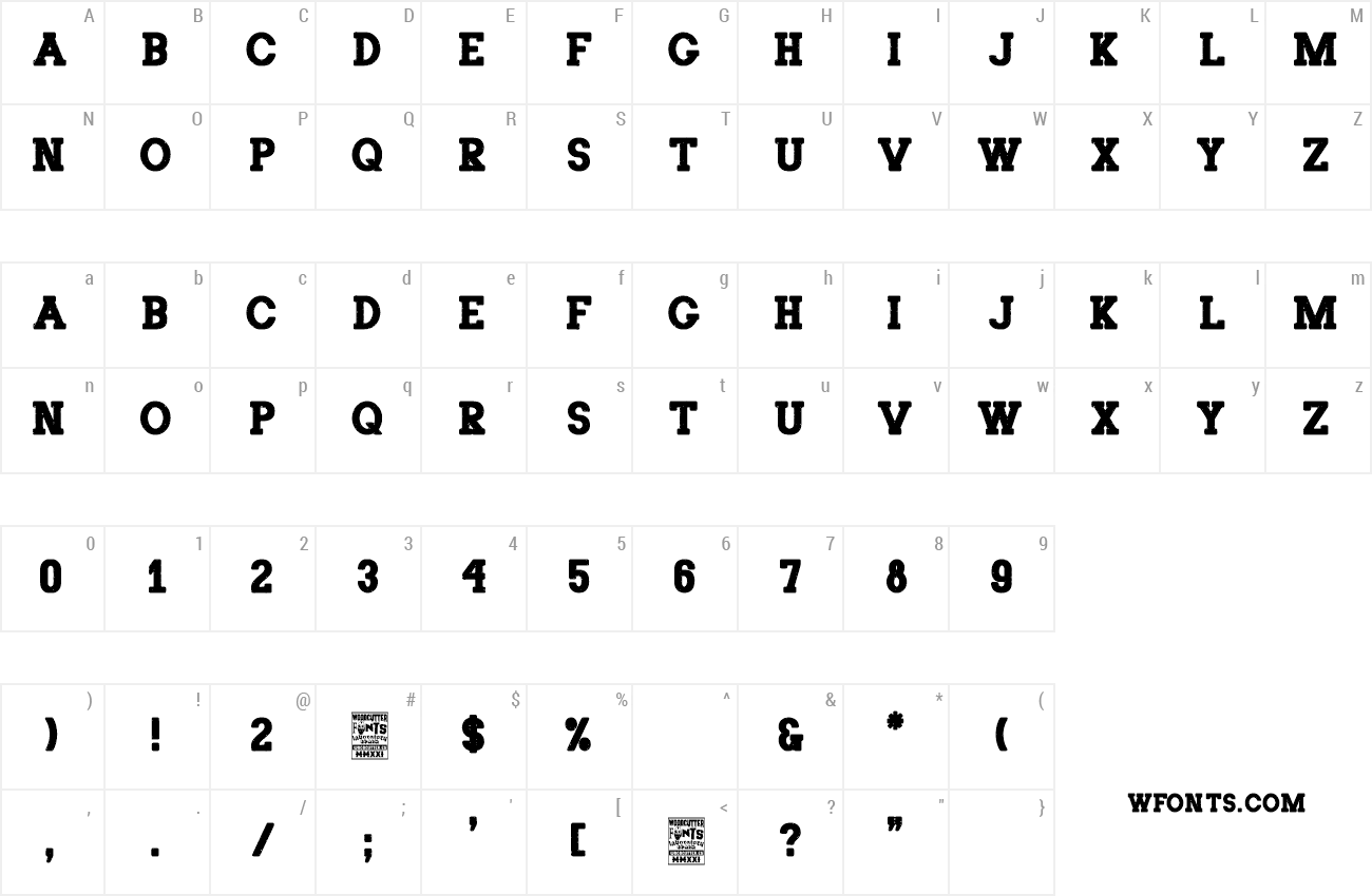 The Poster Serif Font | wfonts.com - download free